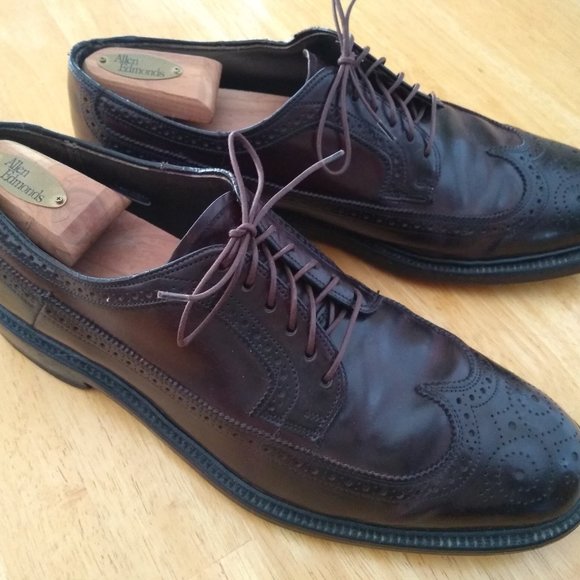 Hanover Shoes | Shoes | Vintage Hanover Shoes Shell Cordovan Longwing ...